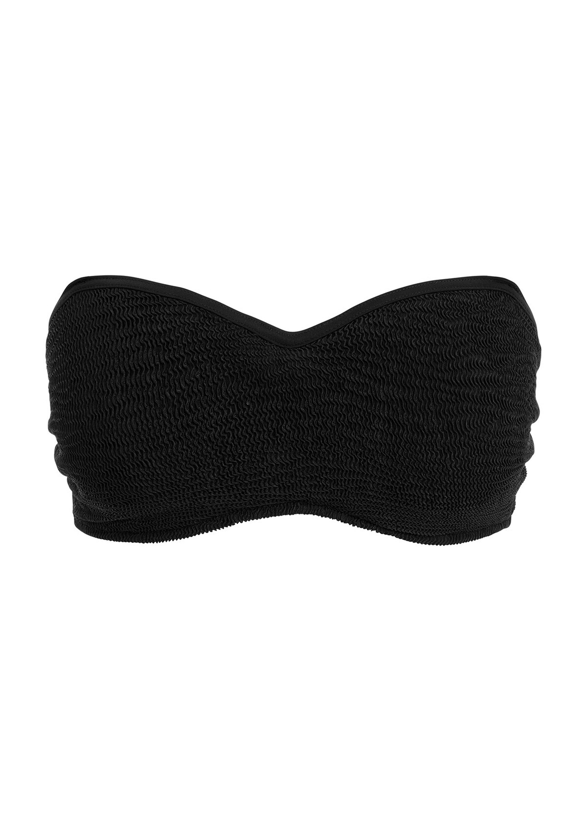 Ibiza Waves Black Bandeau Bikini Top From Freya